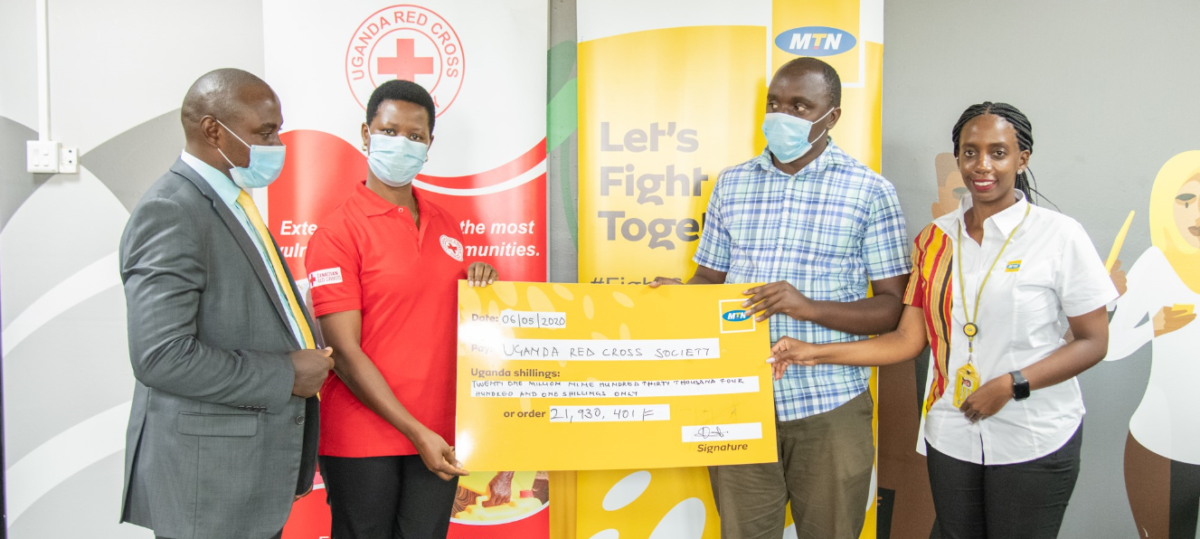 MTN Customers Contribute Shs21.9million to Red Cross to Fight Covid19 ...