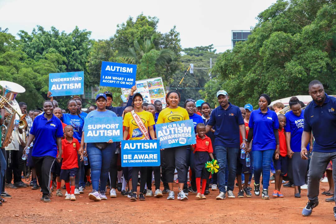 MTN Uganda joins Autism awareness walk in Kampala, reaffirms commitment to inclusion - MTN Uganda