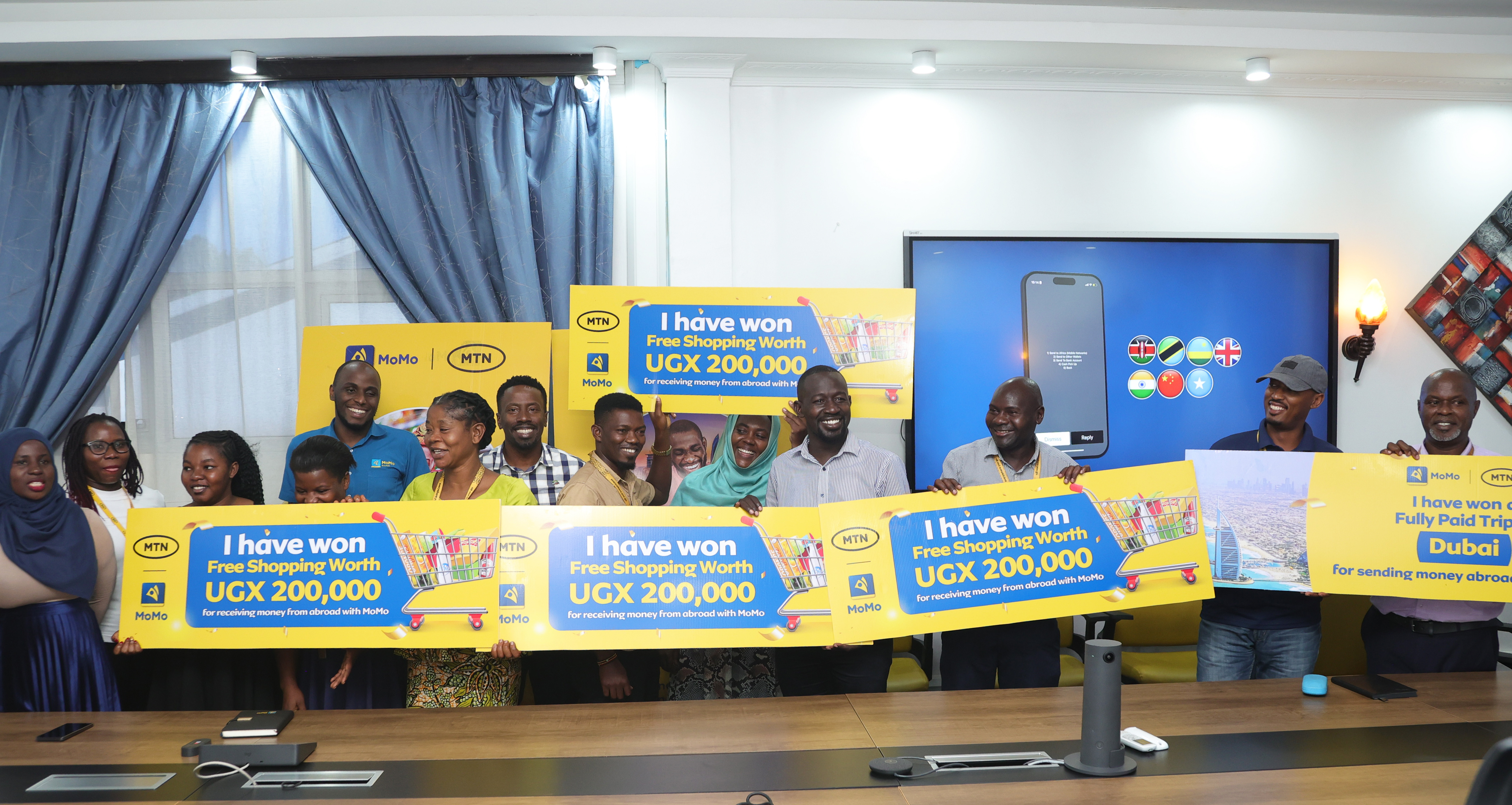 MTN MoMo Rewards First Winners in the “Power to Be Borderless” Campaign ...